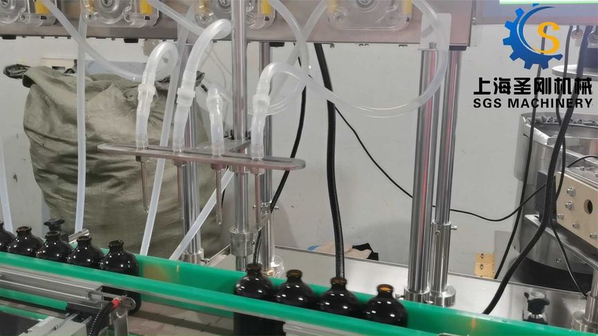10ml模制瓶灌装机 低硼硅玻璃瓶灌装机