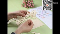 木质3d立体成人拼图儿童益智玩具恐龙时代模型木制创意礼物霸王龙