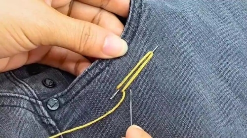 牛仔裤破洞修复秘籍,轻松搞定!
