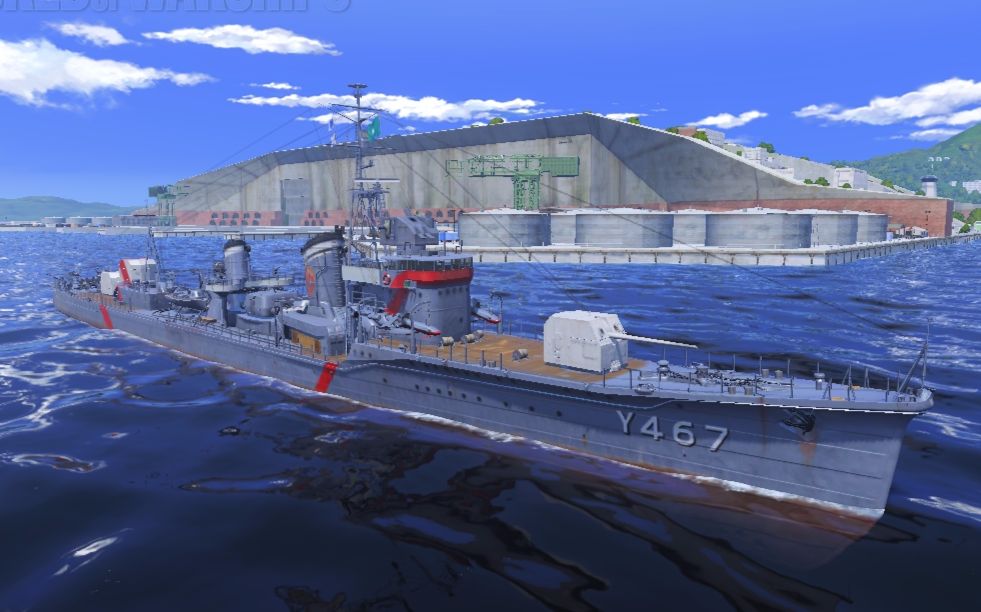 【战舰世界】Harekaze:高校舰队晴风试玩