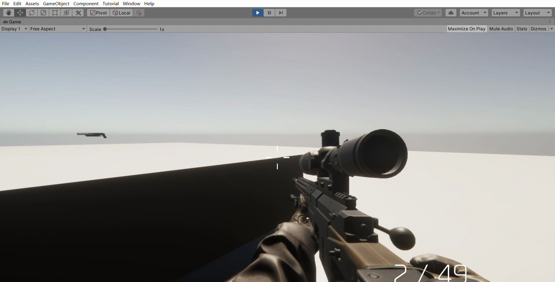 【Unity学习日志】花了3天做的FPS模板