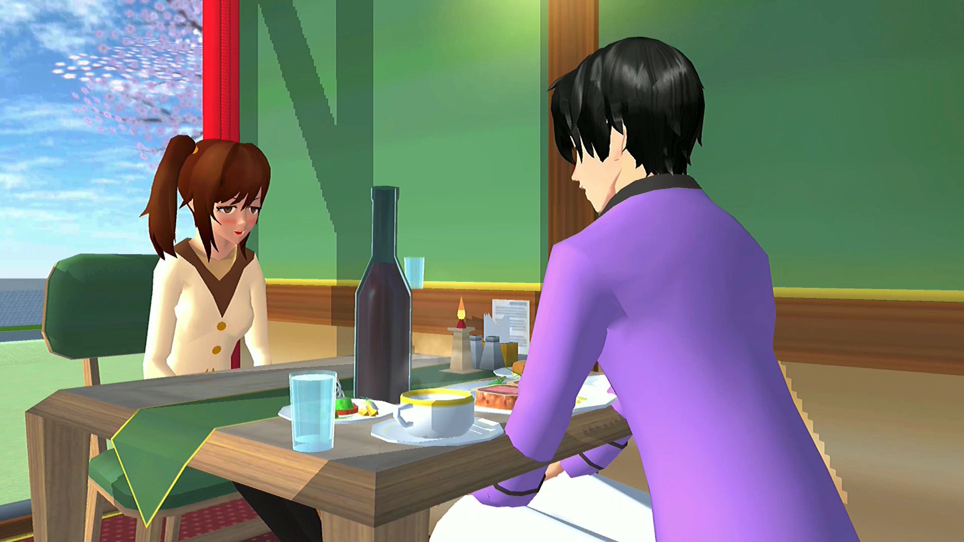 突然想起来自己没有女儿,樱花校园模拟器_游戏热门视频