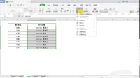 WPS Office办公软件表格excel-自动突出显示周末数据