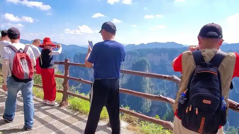 韩国民众热爱张家界,旅游热度持续高涨