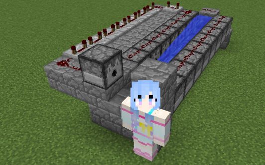 【我的世界】超越鬼影大大的红石大炮距离的红石大炮