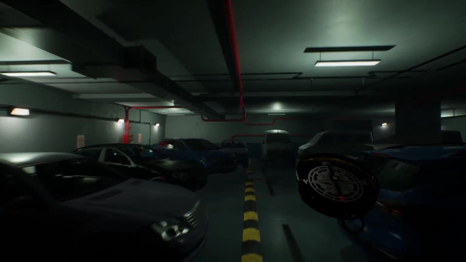 《港诡实录》和红衣姐姐在停车场里进行不会停止的追逐游戏14