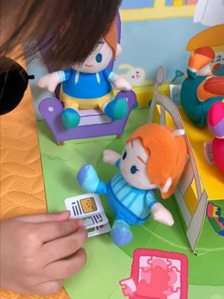 提升宝宝手指精细动作,这套#宝贝赳赳 游戏立体屋就够啦!#儿童玩具 #...