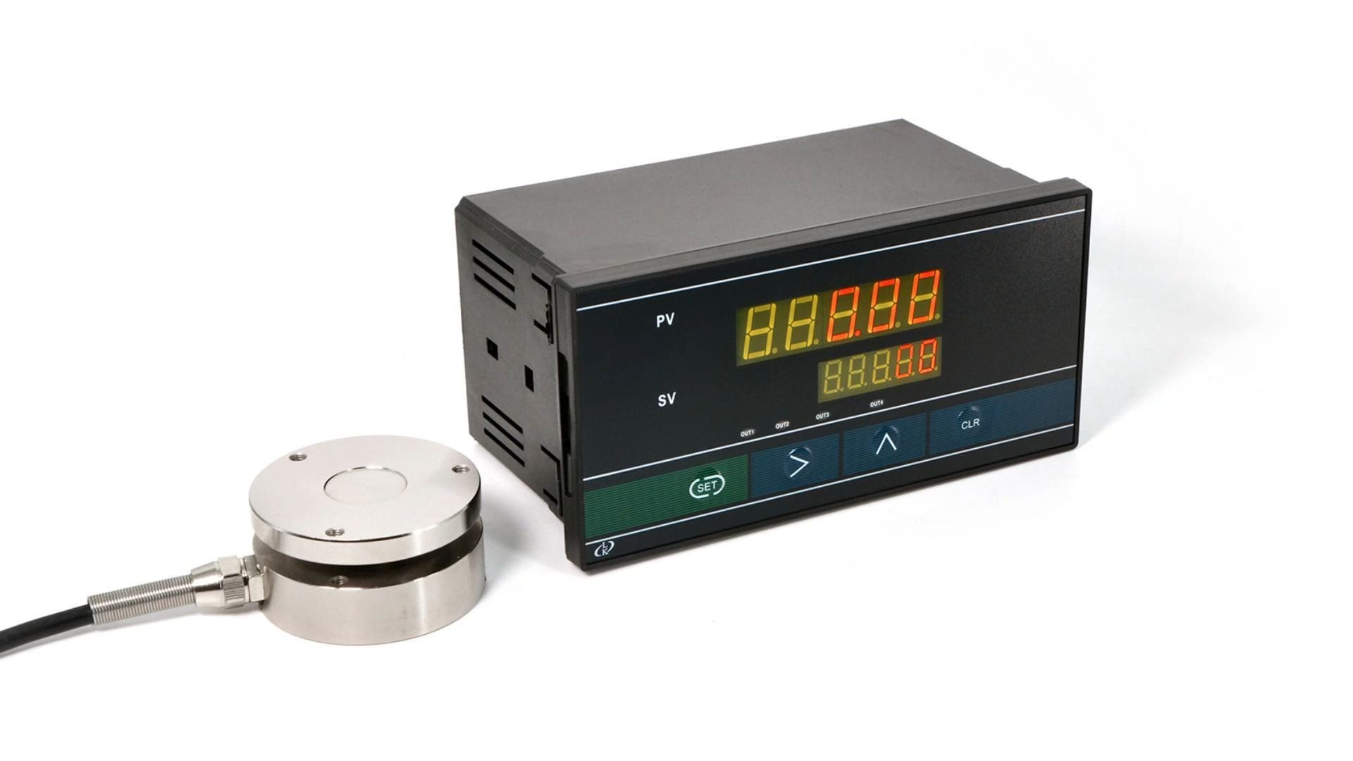 【高精度测力神器】QL-8016显示仪表+QLMH-P称重传感器,精准加压...