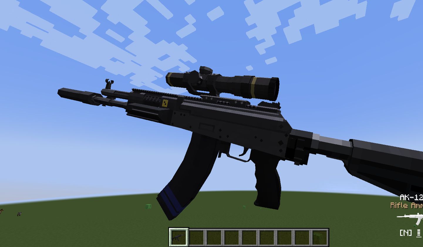 MC1.20.1枪械模组《卓越前线》配件系统演示