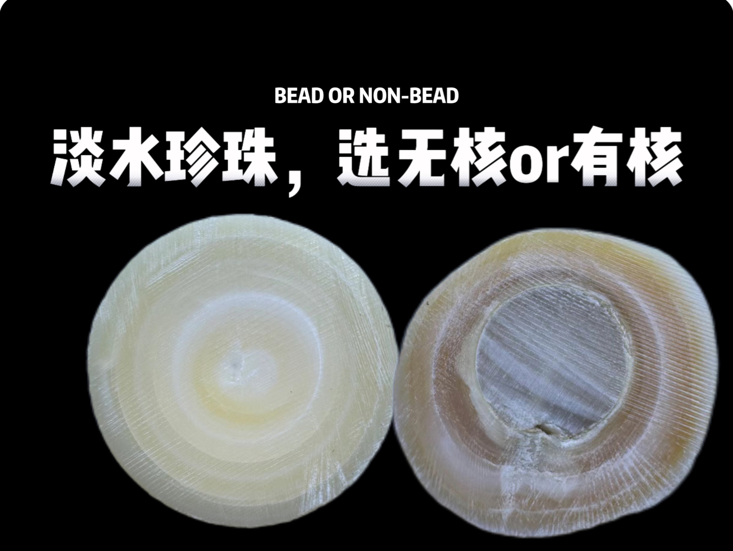 淡水珍珠,到底选择无核还是有核珍珠呢?