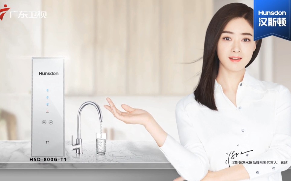 汉斯顿净水器广告