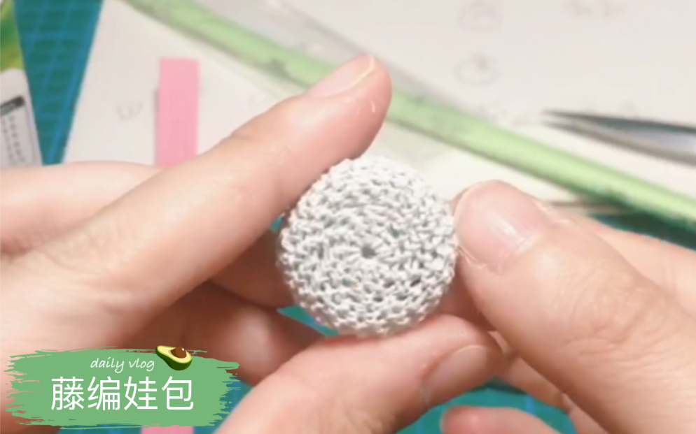 藤编包包教程 纸藤编织教程 【娃包】【娃衣】
