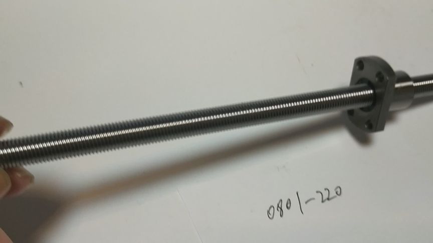 滚珠丝杆丝杠高精度0801研磨滚珠丝杆