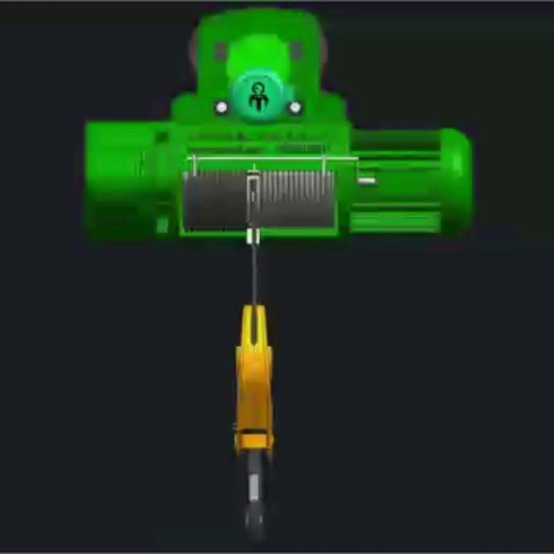 CD型钢丝绳电动葫芦:简单、实用、价优!