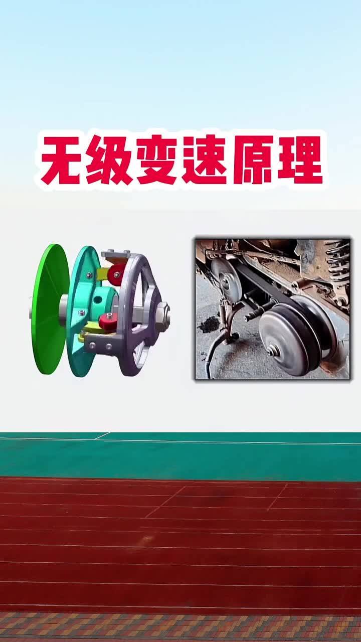 无级变速机构依据机械设计原理运作