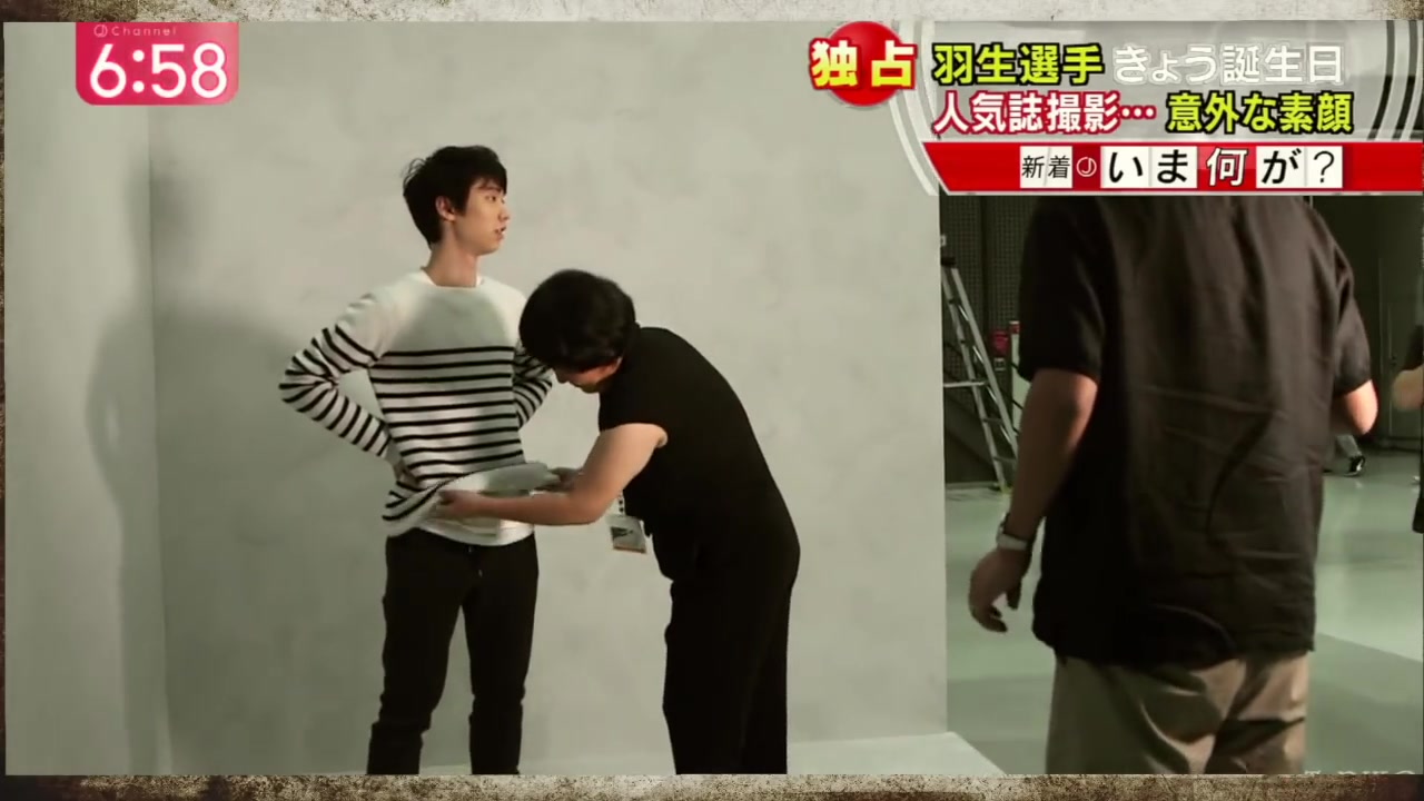 羽生结弦2015 日本《anan》杂志拍摄报道