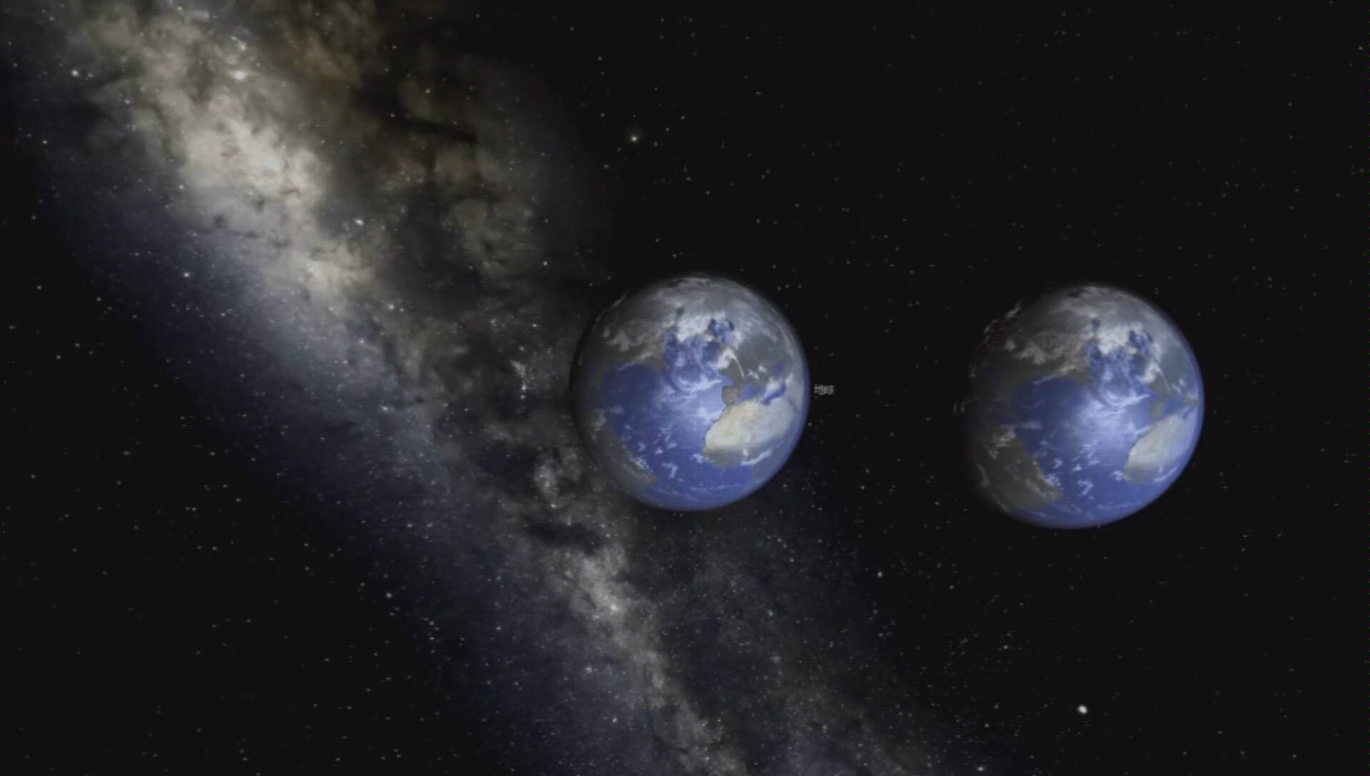 当地球旁边出现另一个地球,会有什么灾难?计算机模拟