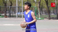 原地双手胸前投篮