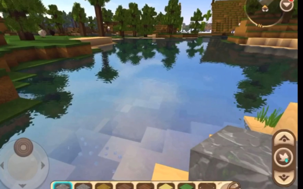 都说迷你世界画质垃圾,看一下迷你世界最高画质VS我的世界手机端画质