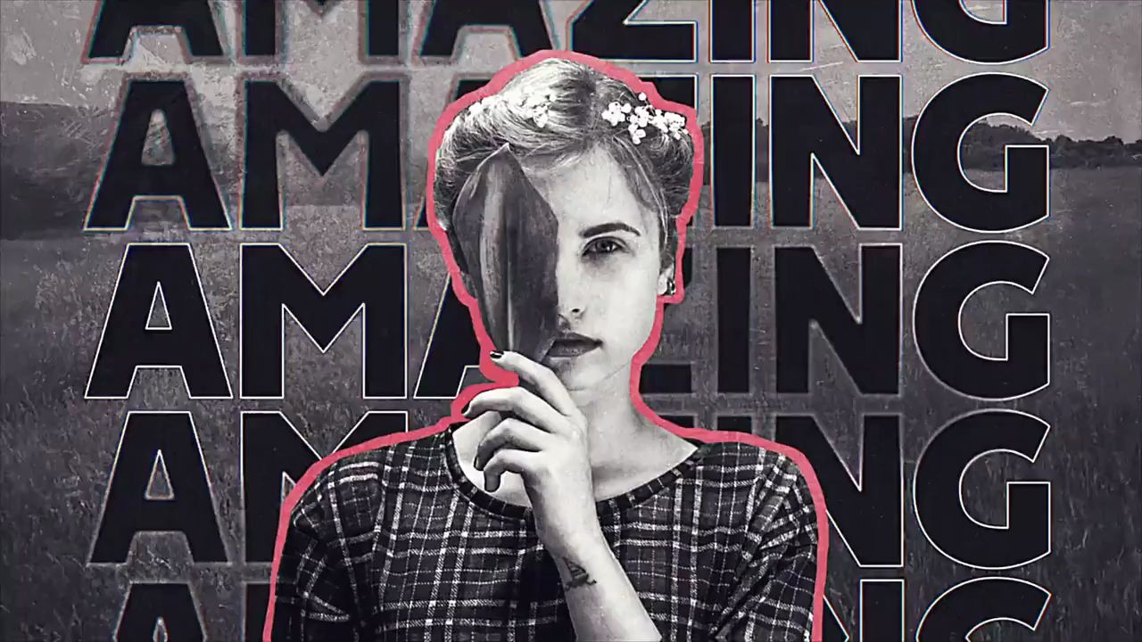 动态排版幻灯片动态动画ae模板