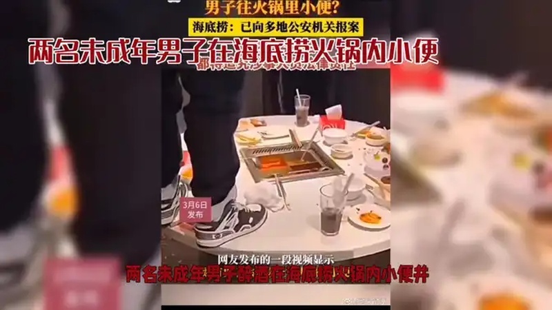 海底捞火锅内小便事件震惊全网,海底捞赔偿顾客超千万
