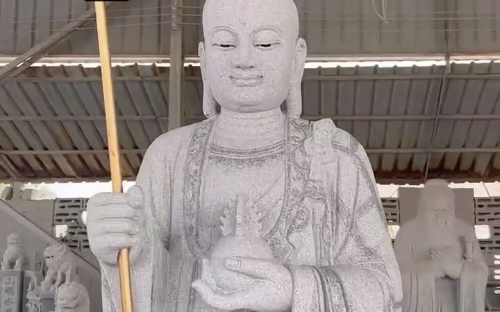 石雕地藏王菩萨介绍、图集欣赏