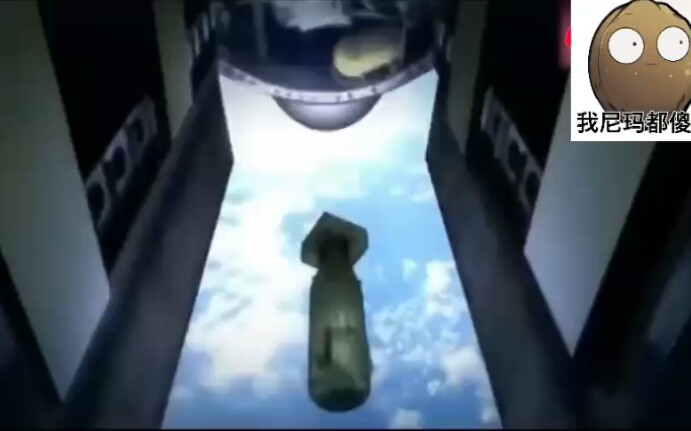 广岛原子弹爆炸,模拟视频