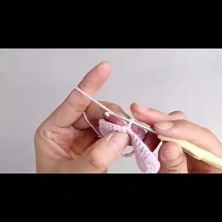 超可爱之小熊挂件钩织教程1?|基础针法