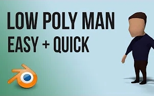 Blender低多边形角色建模到动画系列教程【中文字幕】