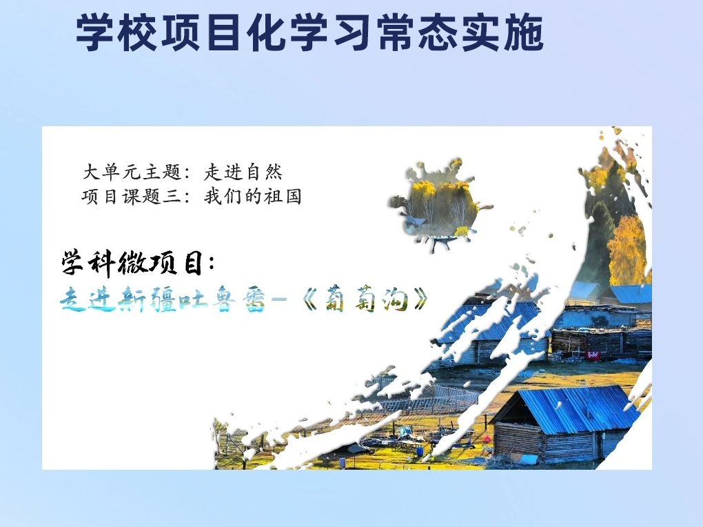 项目化教学落地经验分享