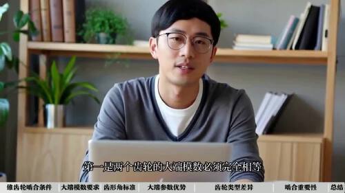 机械设计必看!锥齿轮啮合的核心条件,工程师都在学