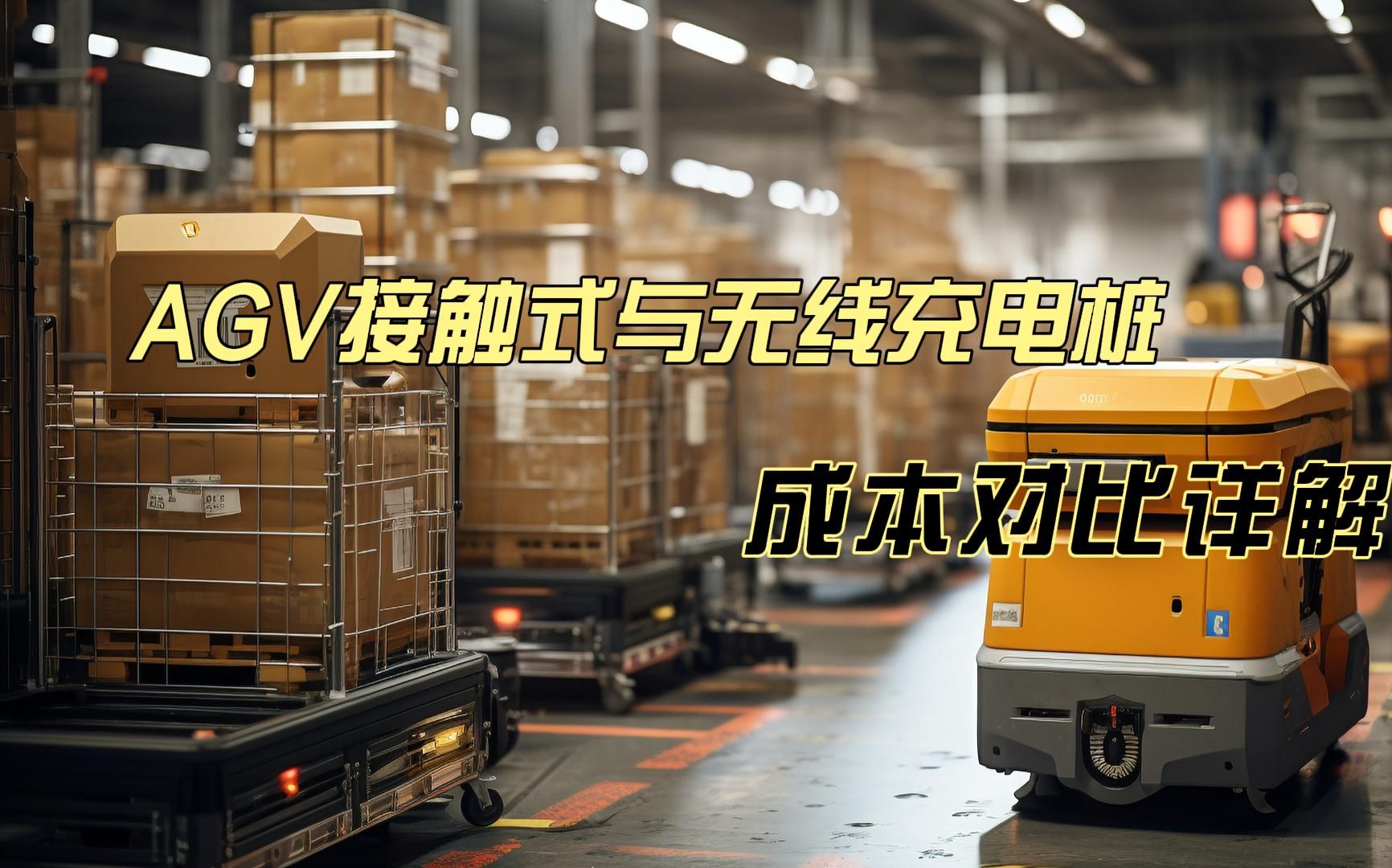 迈向无线时代:AGV接触式与无线充电桩成本对比详解