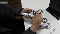 总控科技木门把手指纹锁安装操作视频
