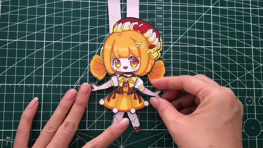 #迷你世界三丽鸥 #可爱卡通 #纸片人 #可动纸片人 #可动人偶