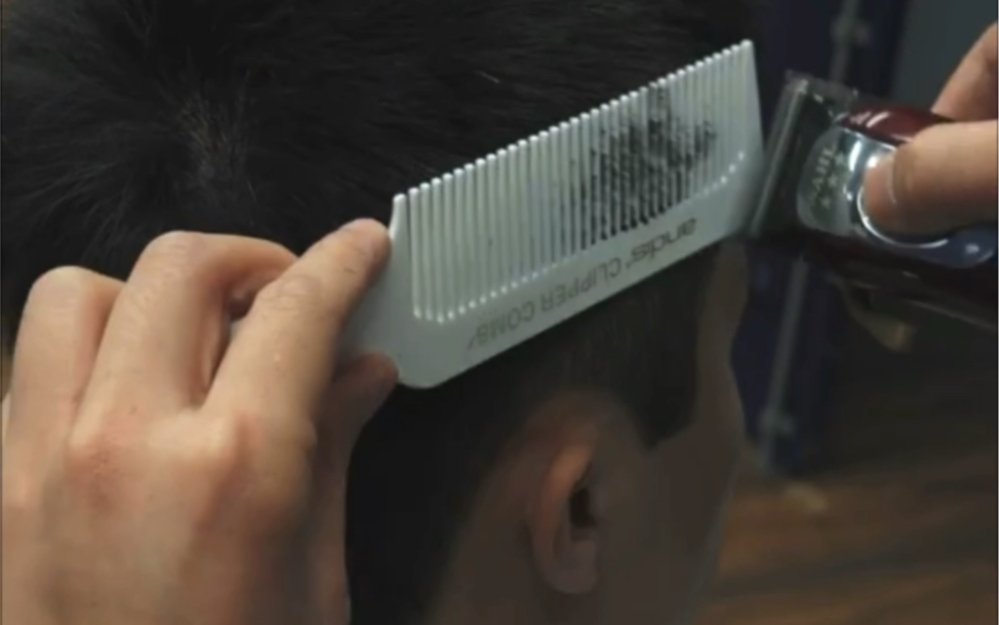 【美式理发】教程解说之如何连接渐变面与头顶