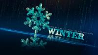 AE模板-三维圣诞标题冰雪项目宣传 Ice Winter Snow Project