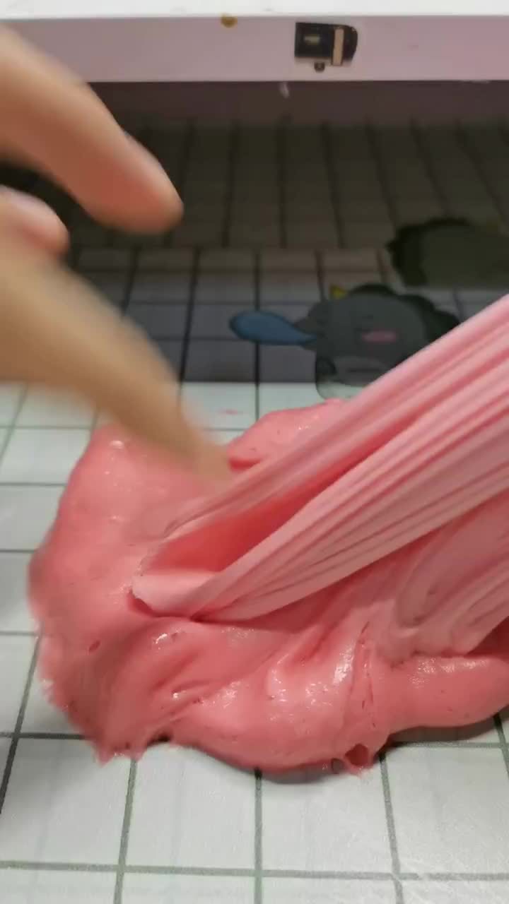 无硼砂无胶水做泥,起泡胶教程