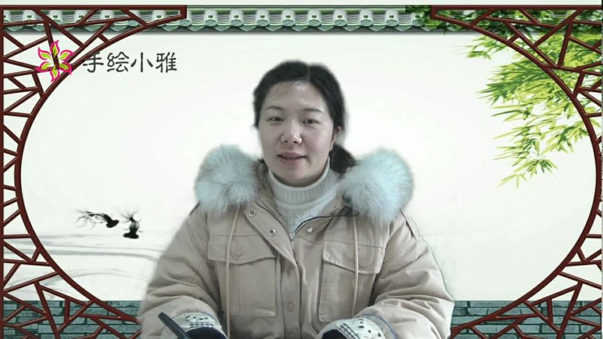 手绘小雅:今天用简笔画教小朋友们画一只小燕子