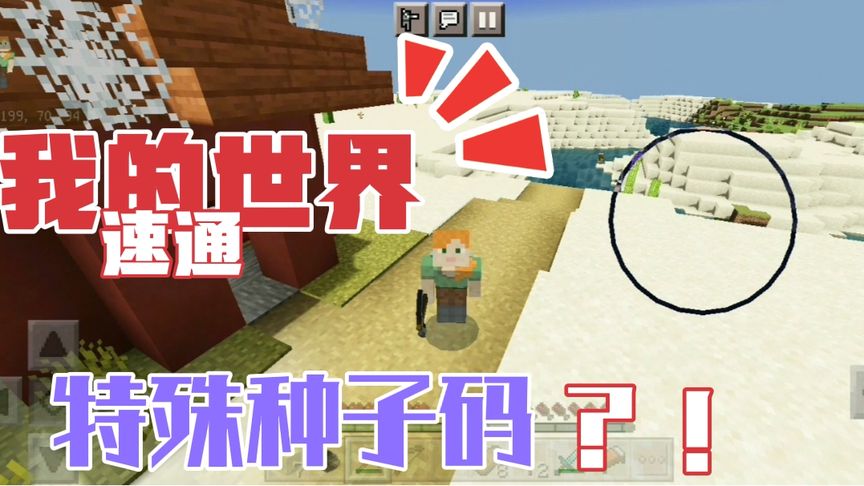 我的世界:速通 有特殊种子码?!
