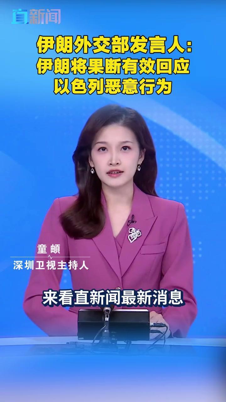 ...伊朗外交部发言人伊斯梅尔·巴加埃在新闻发布会上表示,以色列政府...