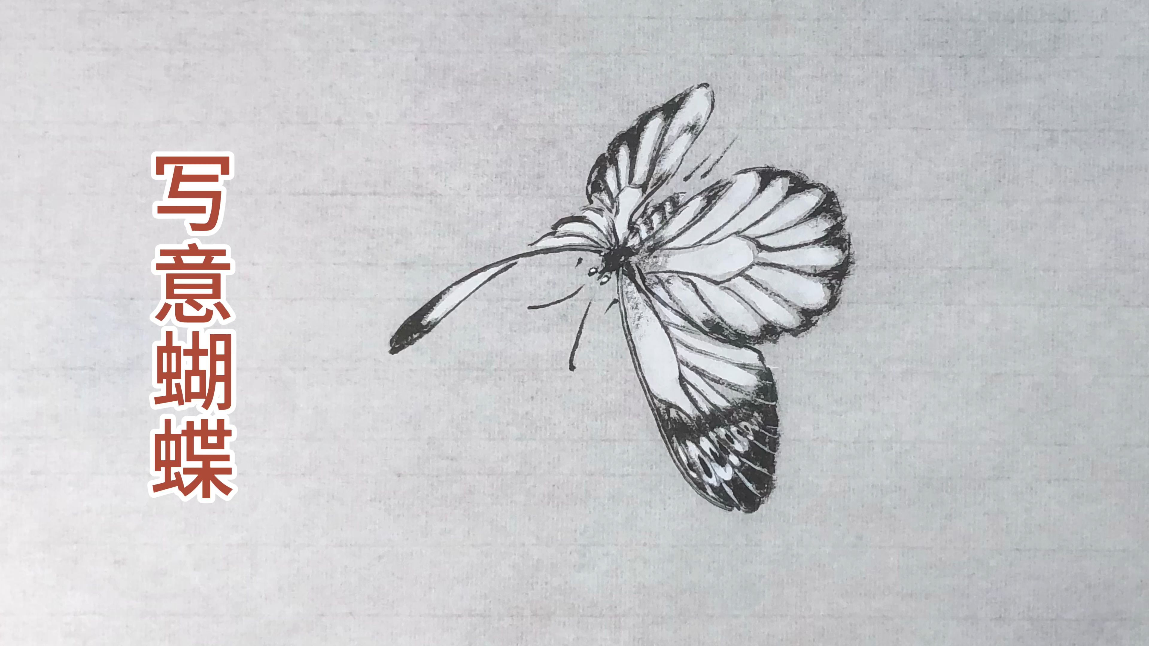 谷僧写意水墨蝴,这个画蝴蝶的老头不简单,