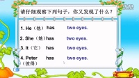 微课-have和has(有)在肯定句中的用法