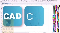 cdr教程 cdr快捷键 cdr软件 CDR制作CAD 图标