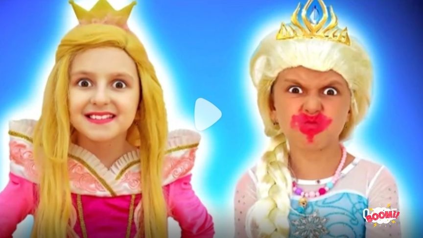 益智趣味动画:小萝莉的魔法公主体验日,你们觉得哪位小公主好看