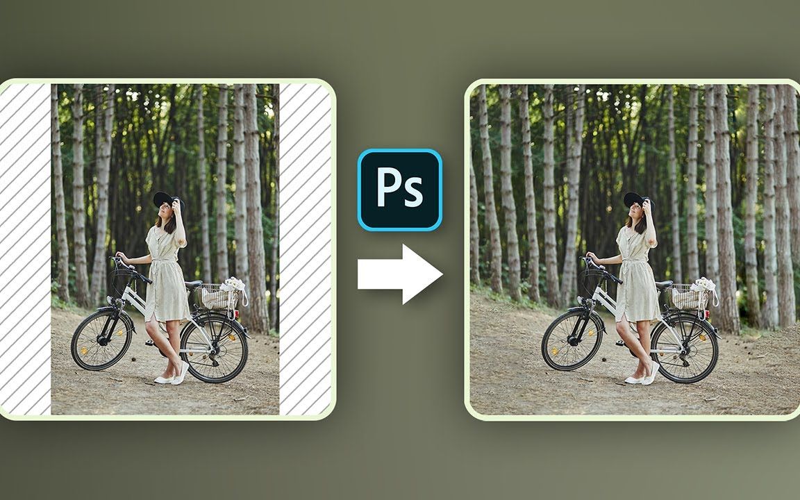 【PS小技巧】 3种在Photoshop中扩展照片的方法!