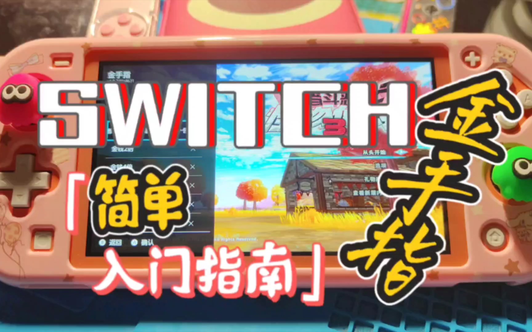 SWITCH金手指使用入门教程!