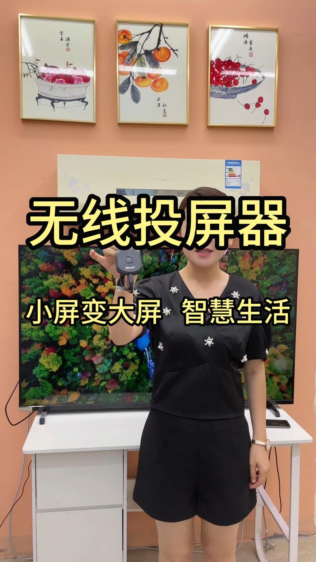 手机投屏器苹果安卓手机使用教程#投屏器