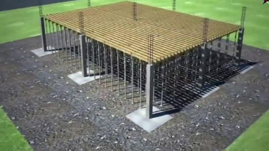 033框架结构施工流程