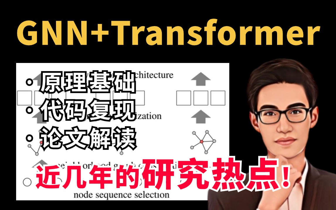 GNN图神经网络与Transformer模型两大模块为何成为近几年研究领域...