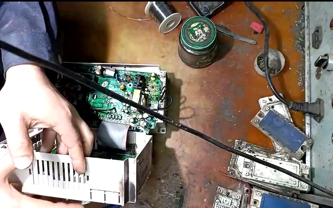 这小变频器炸模块能修吗(下)